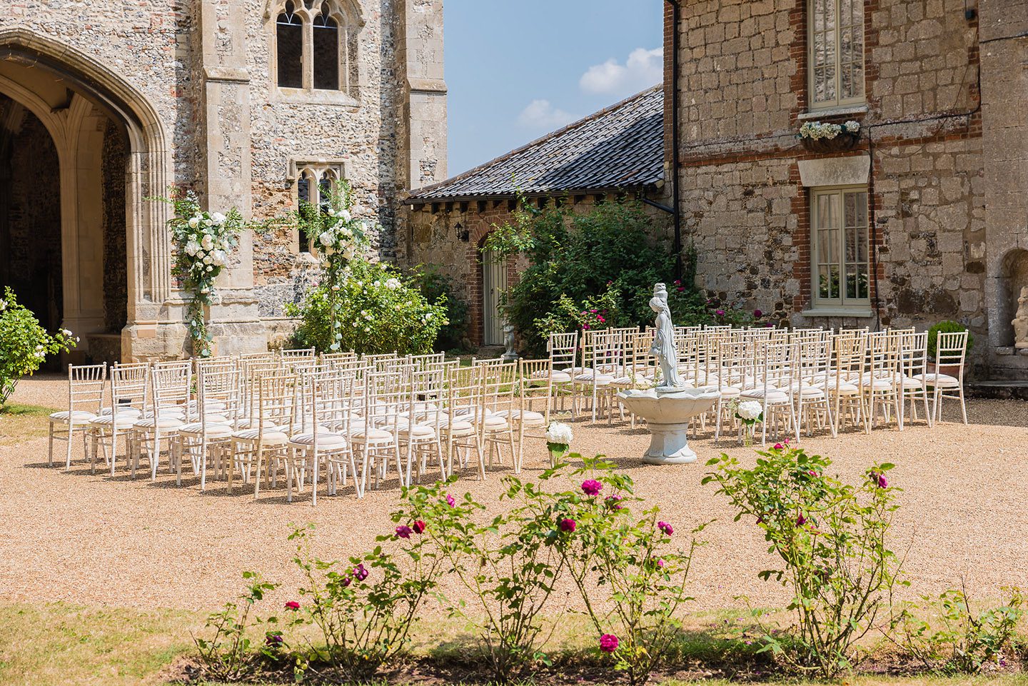 Exclusive Use Barn Wedding Venue In Norfolk | Pentney Abbey